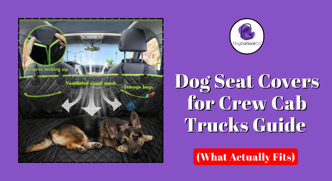 Dog Seat Covers for Crew Cab Trucks Guide (What Actually Fits)